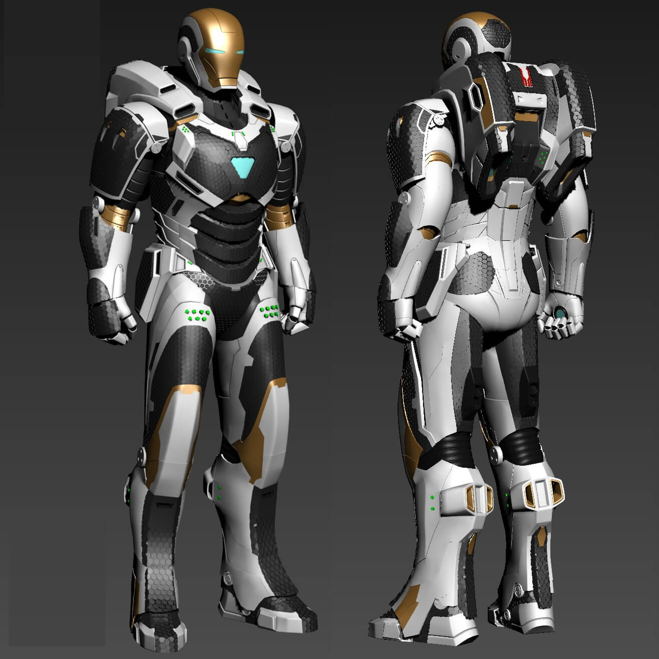 Ironman Mk39 - 3D Model by ces84