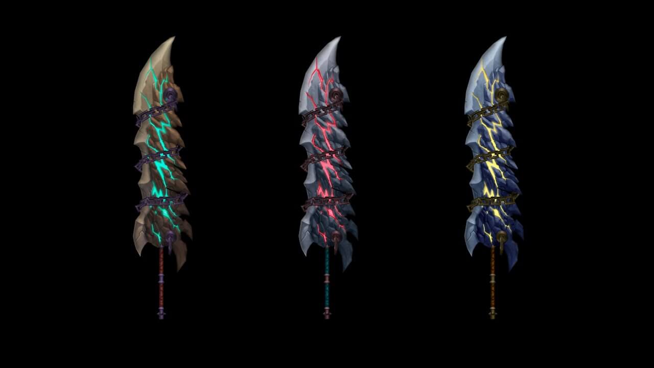 Chained Stone Great Sword - 3D Model by Cethiel