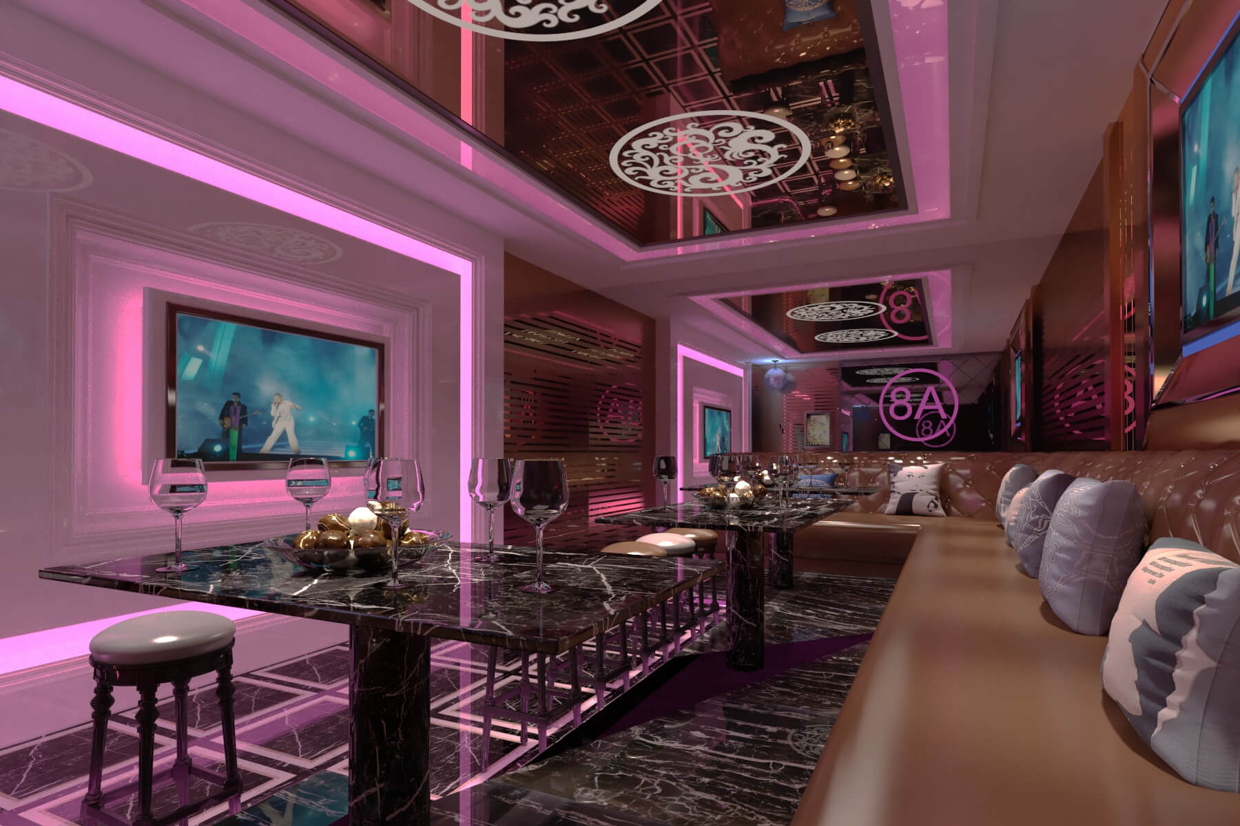 Bar Model 02 - AI Renders by CG Architecture