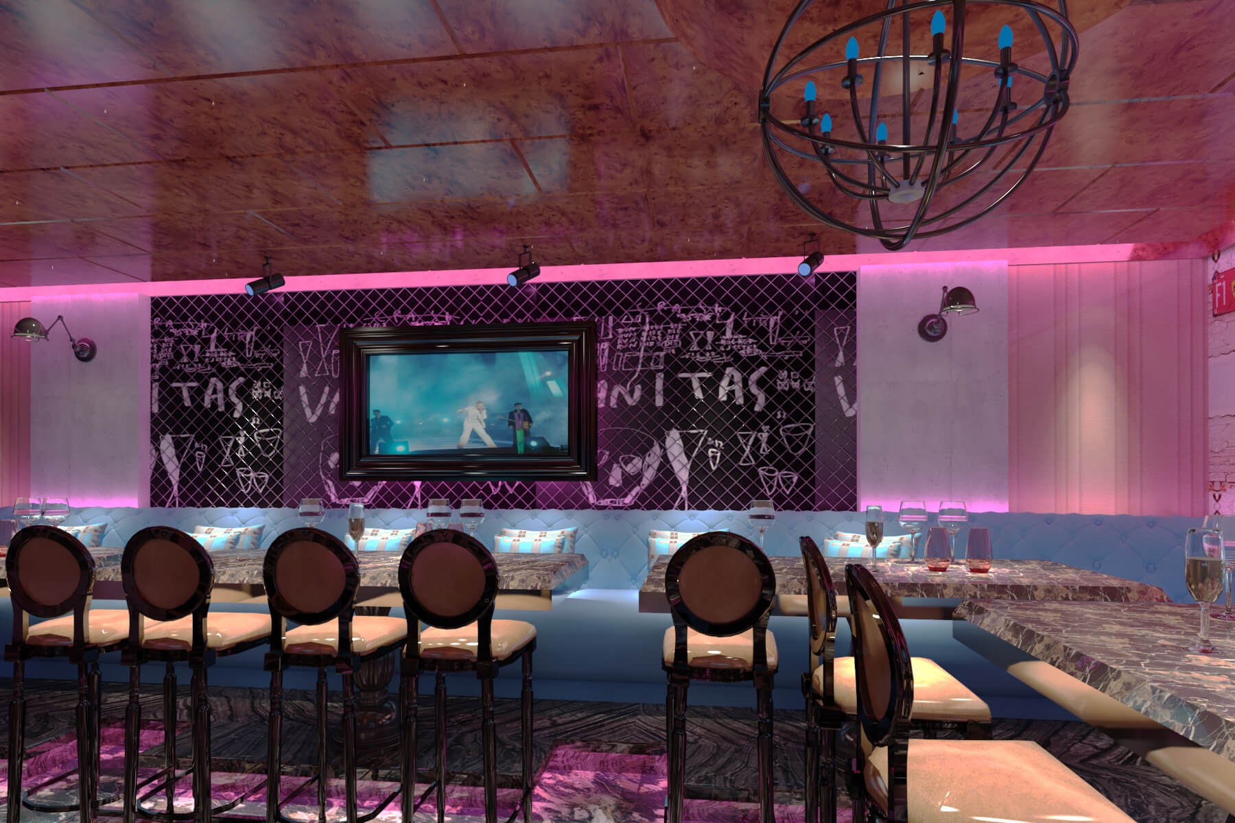 Bar Model 03 - AI Renders by CG Architecture