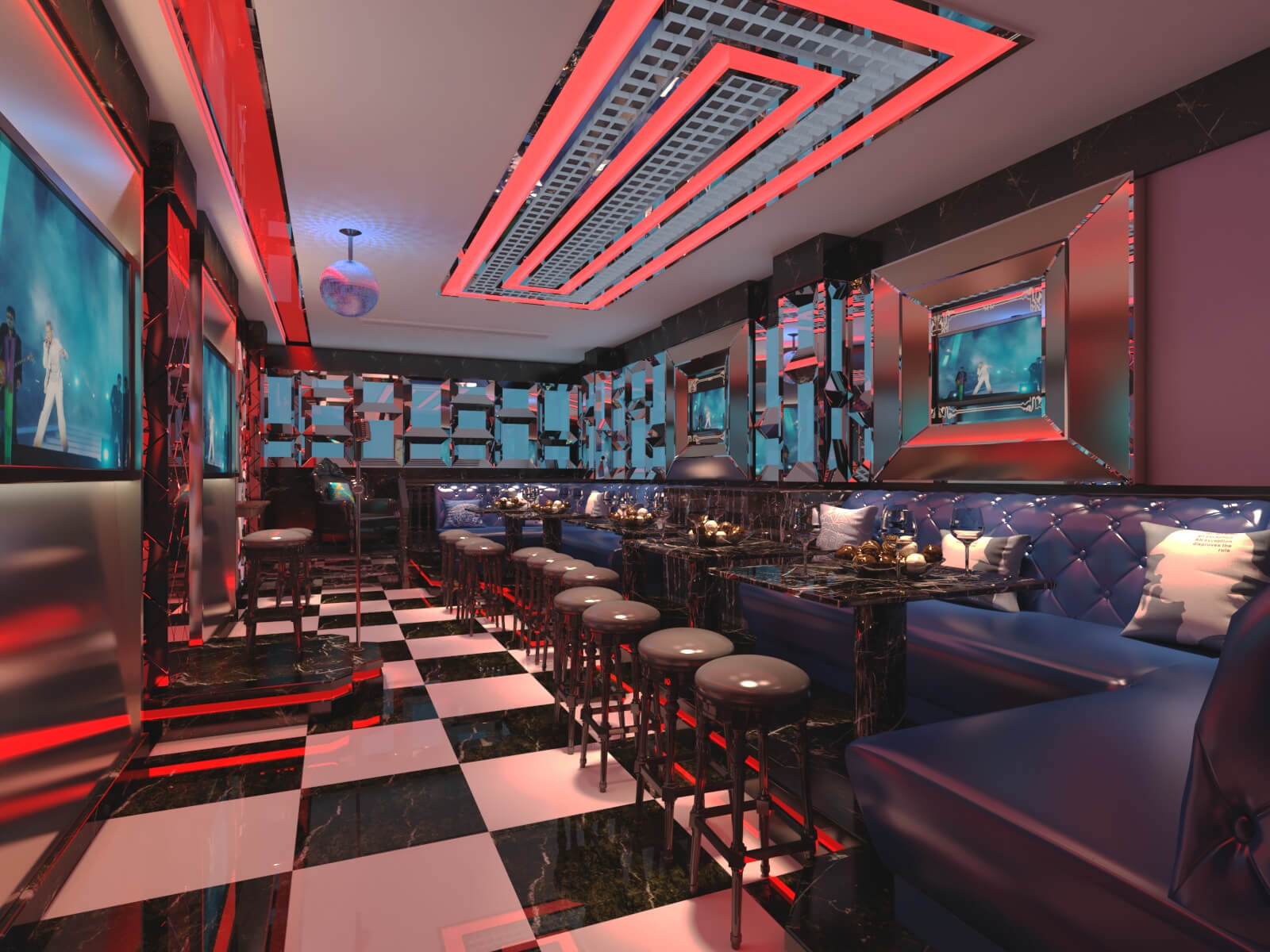 Bar Model 04 - AI Renders by CG Architecture