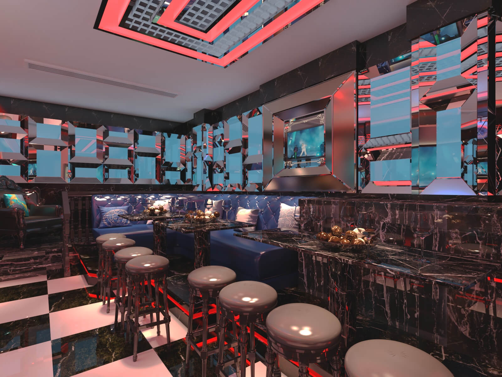 Bar Model 04 - AI Renders by CG Architecture