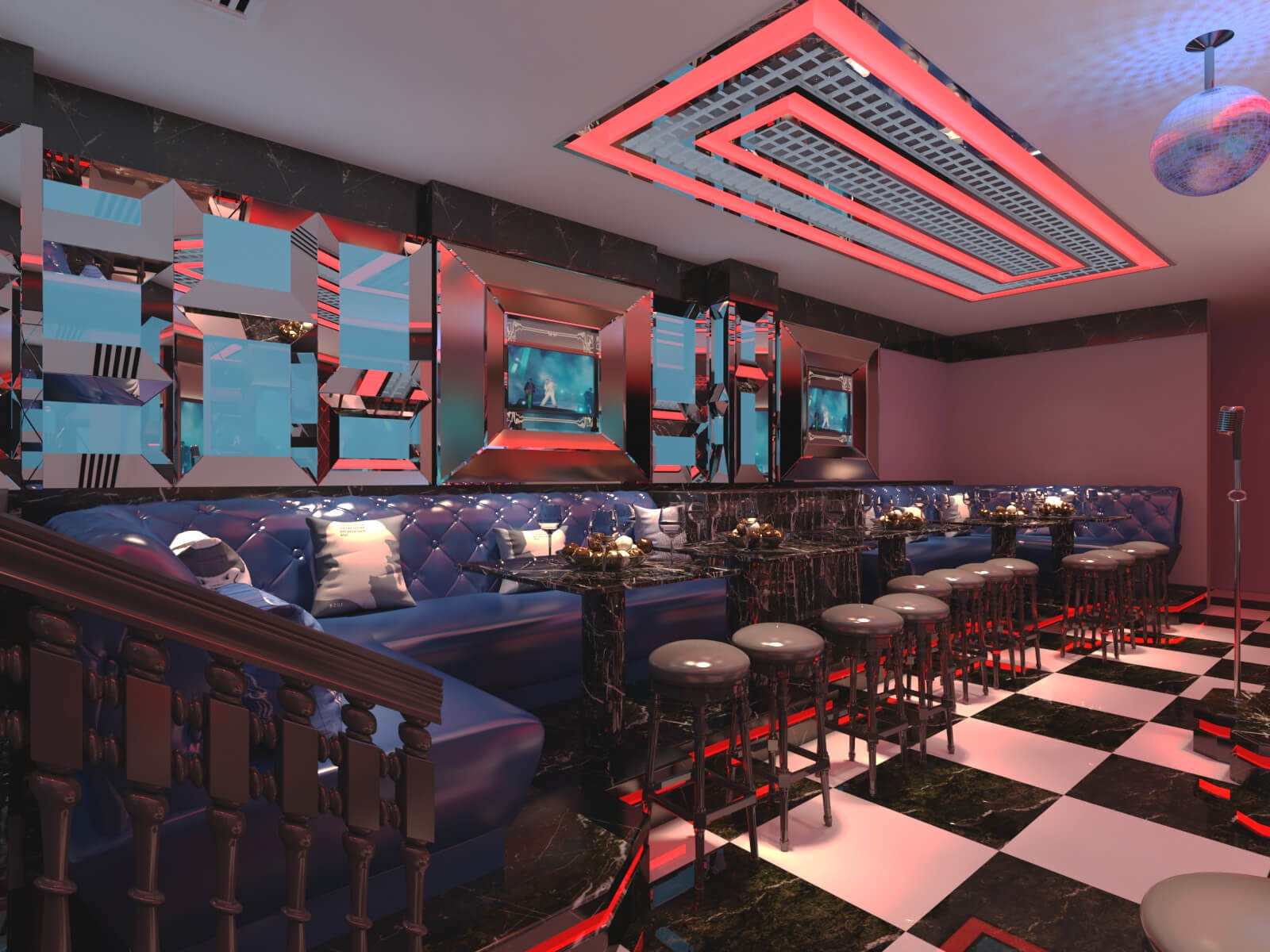 Bar Model 04 - AI Renders by CG Architecture