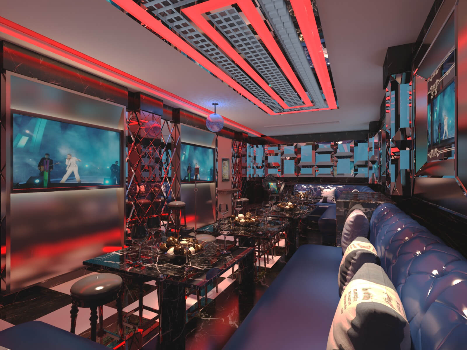 Bar Model 04 - AI Renders by CG Architecture