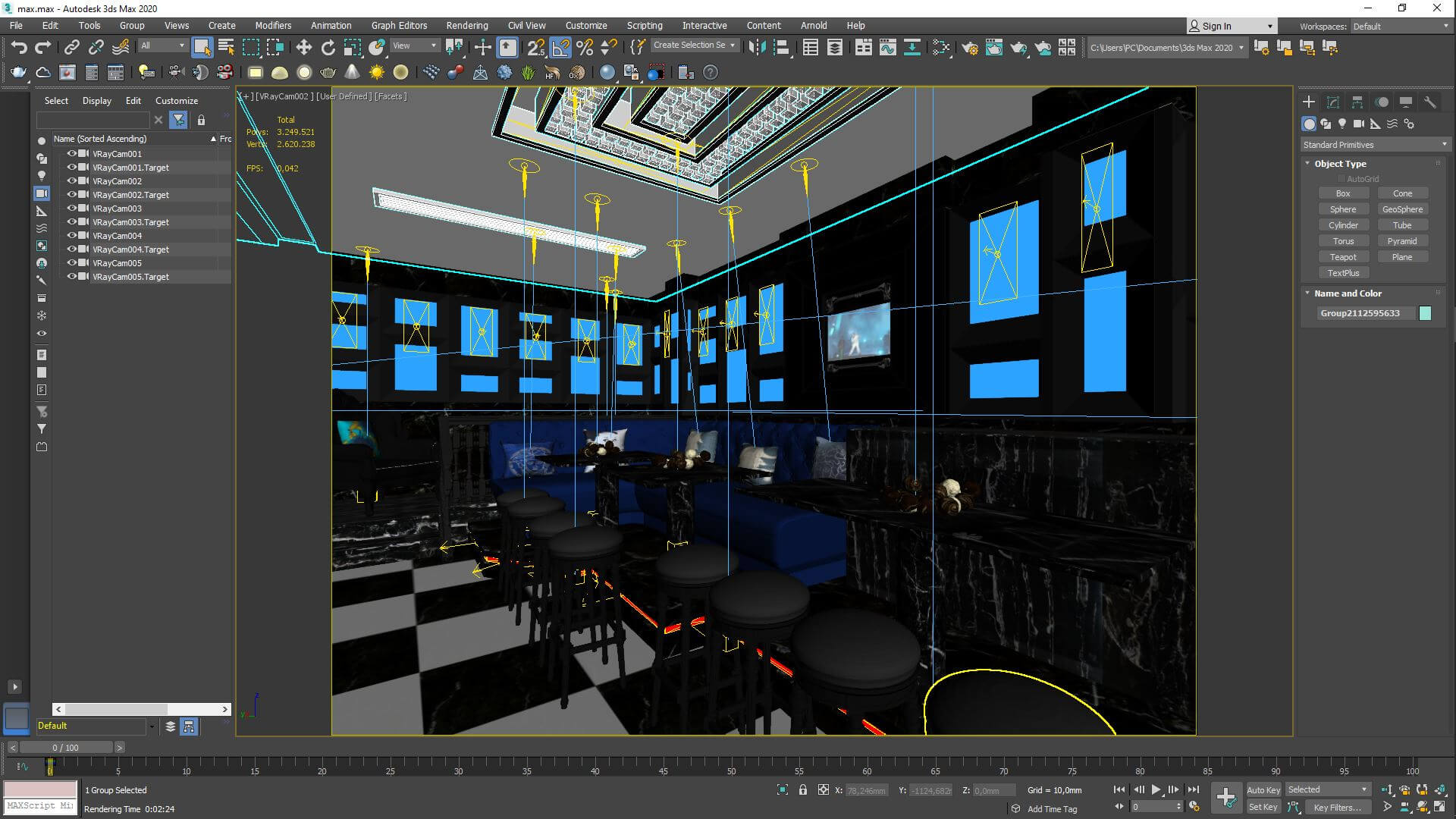 Bar Model 04 - AI Renders by CG Architecture