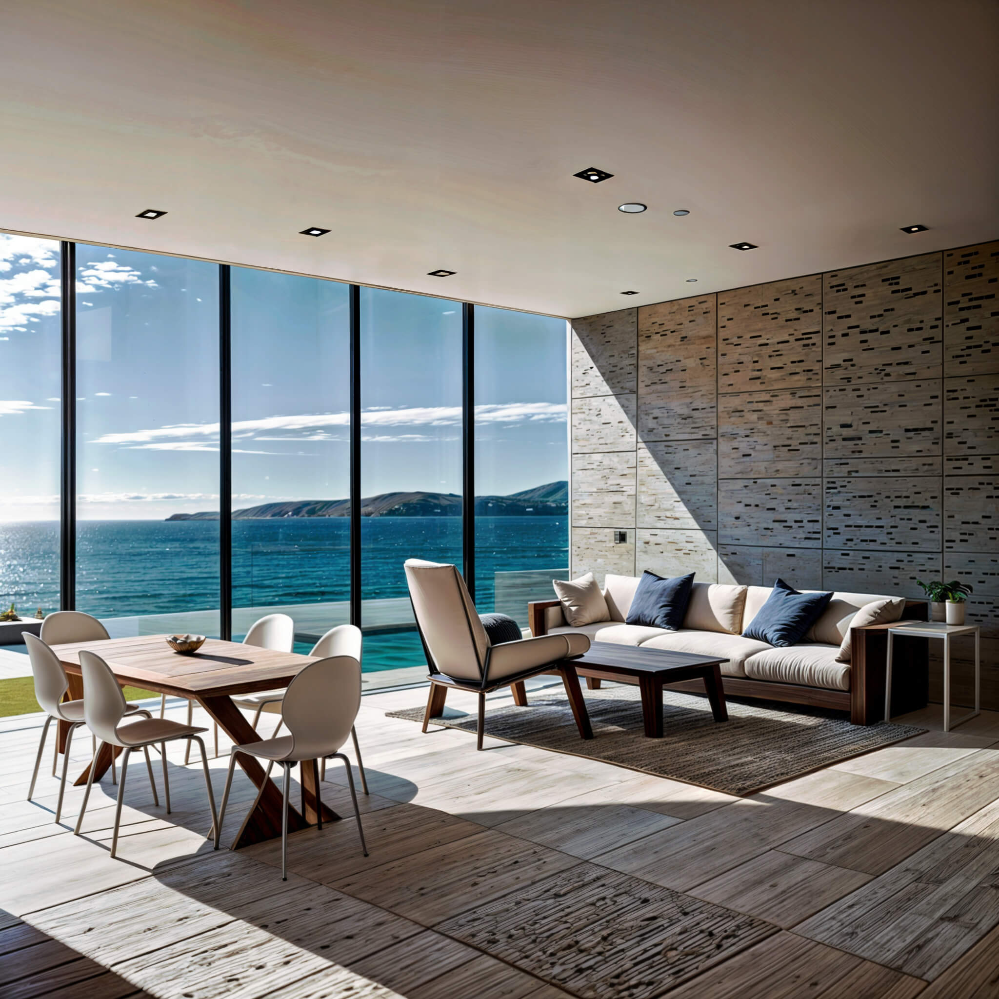 Dining Room With Incredible View - 3D Model by CG Architecture