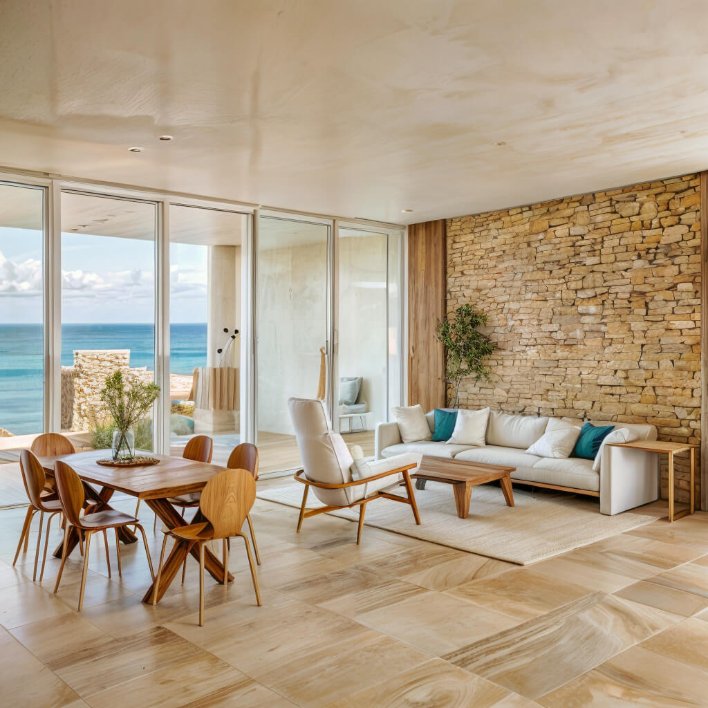 Dining Room With Incredible View - 3D Model by CG Architecture