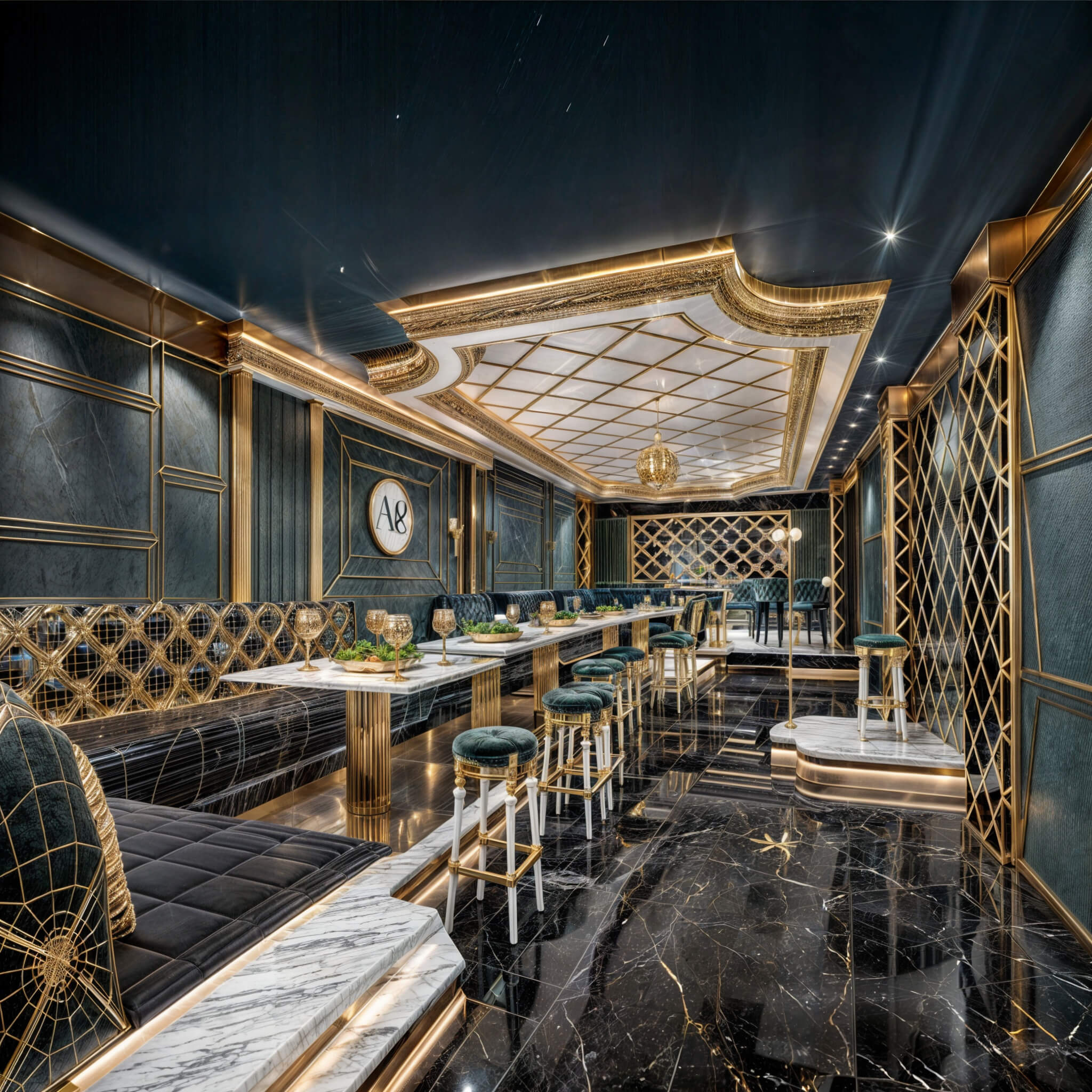 Bar Model - AI Renders by CG Architecture