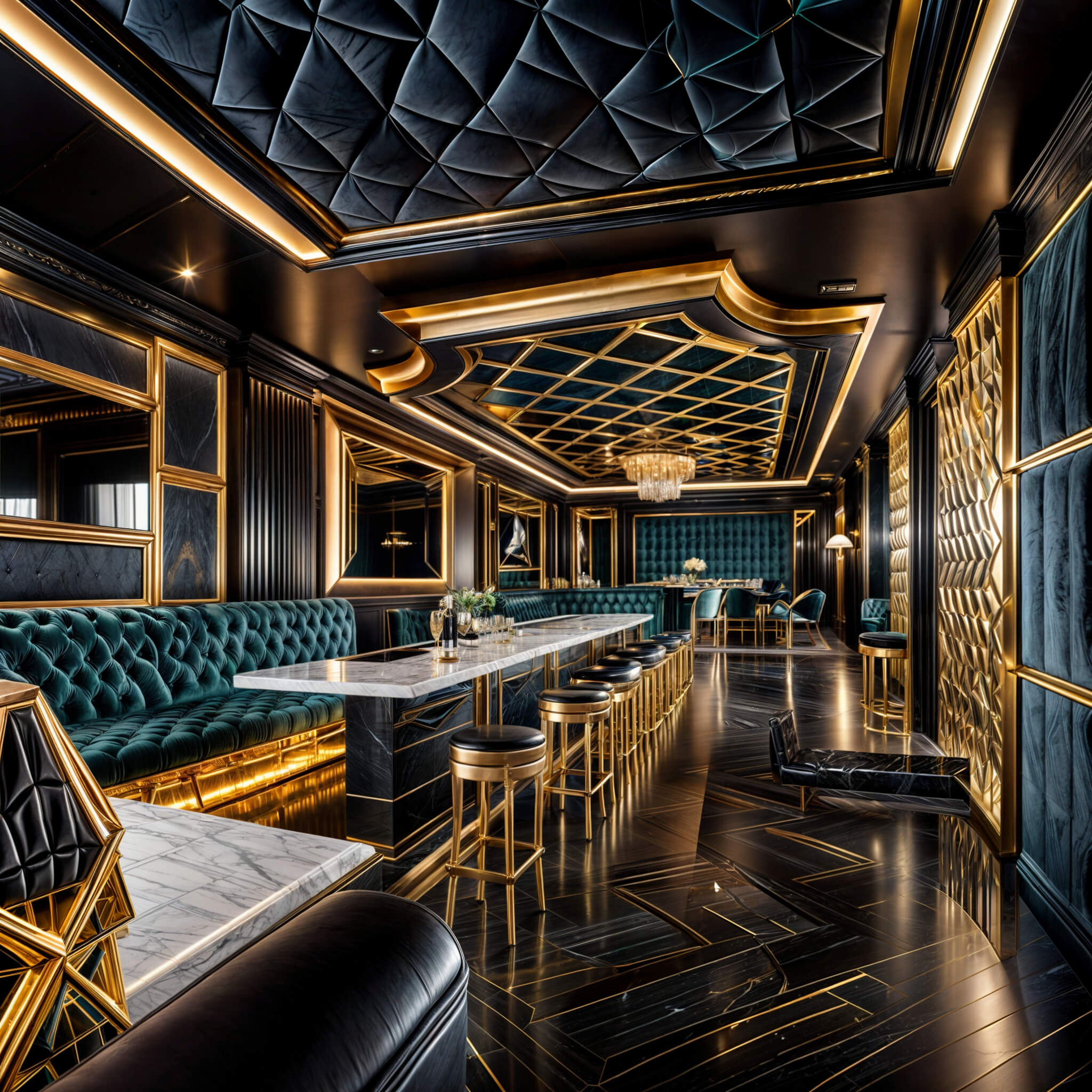 Bar Model - AI Renders by CG Architecture