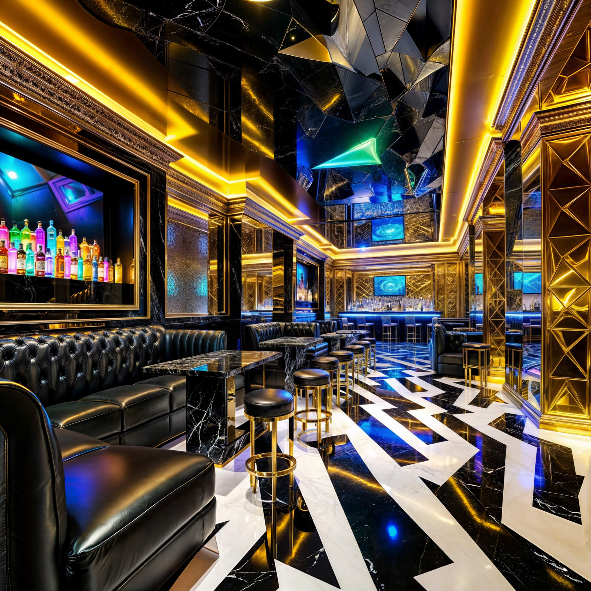 Bar Model - AI Renders by CG Architecture