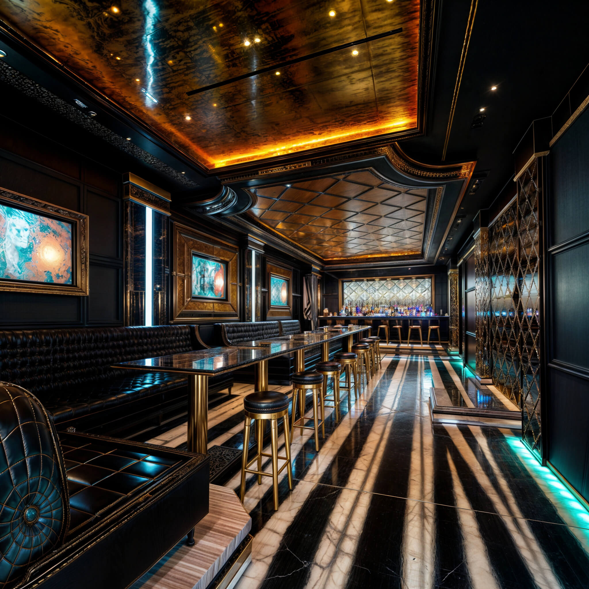 Bar Model - AI Renders by CG Architecture