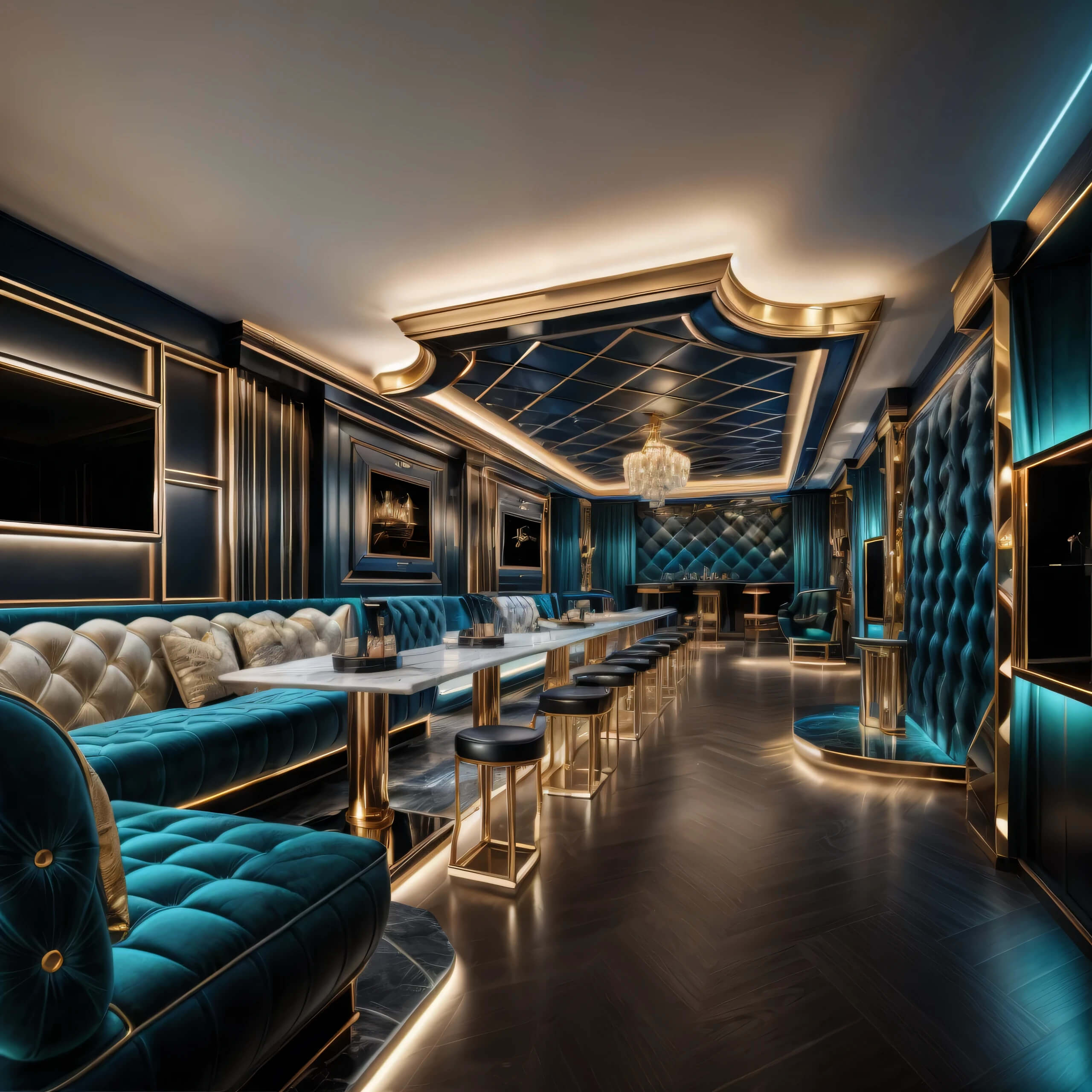 Bar Model - AI Renders by CG Architecture