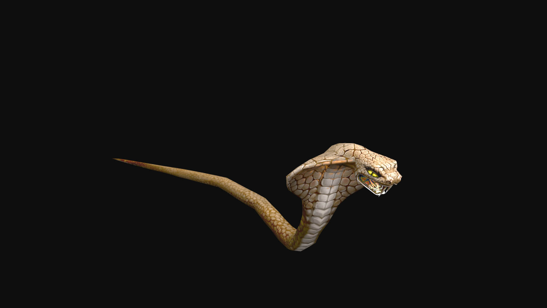 Animated Cobra Snake - 3D Model by cg-bob
