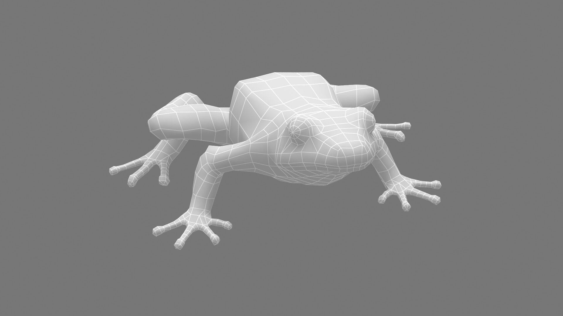 Animated Frog - 3D Model by cg-bob