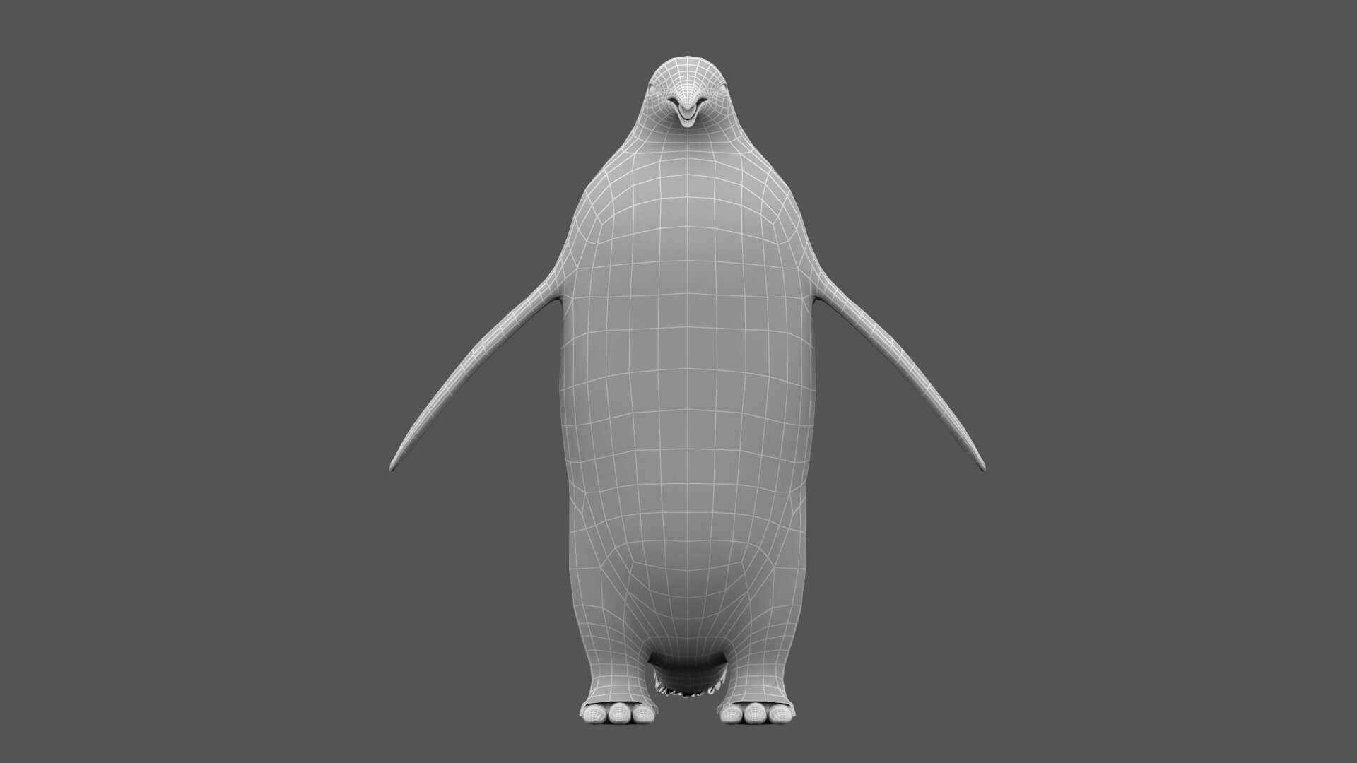 Animated Penguin - 3D Model by cg-bob