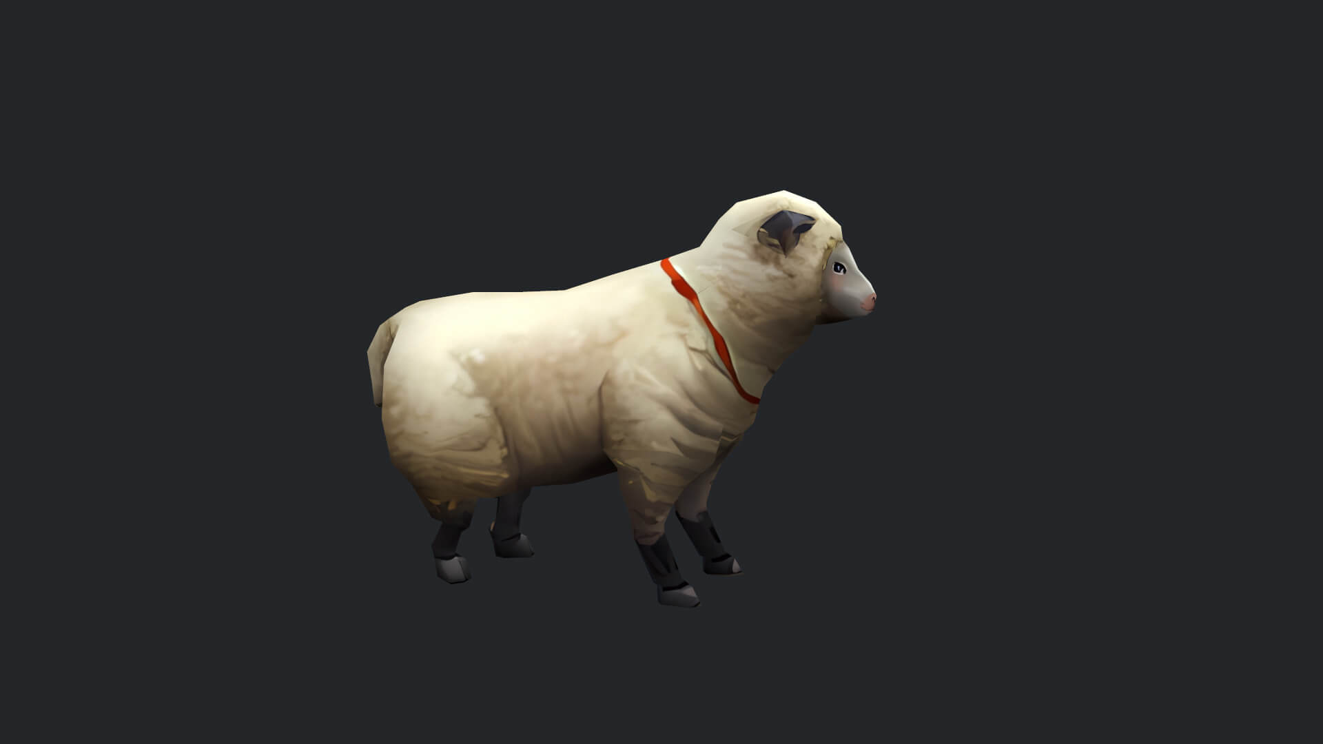 Animated Sheep - 3D Model by cg-bob