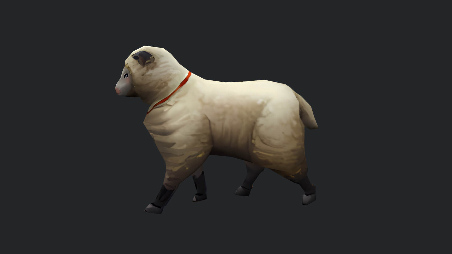 Animated Sheep - 3D Model by cg-bob