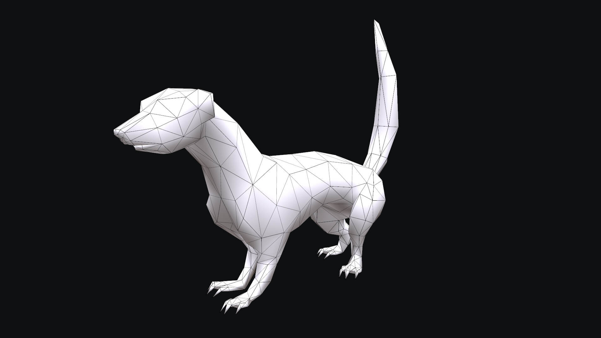 Animated Weasel - 3D Model by cg-bob