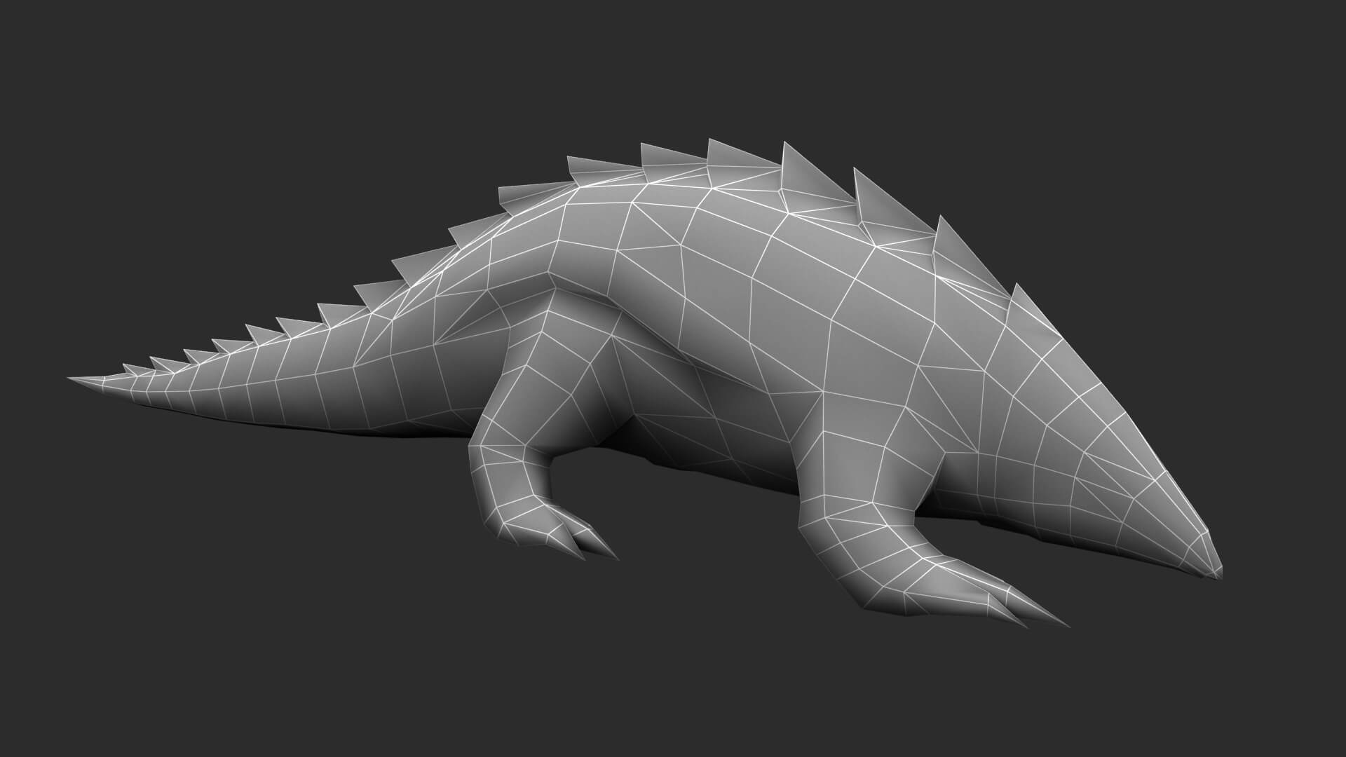 Animated Pangolin - 3D Model by cg-bob