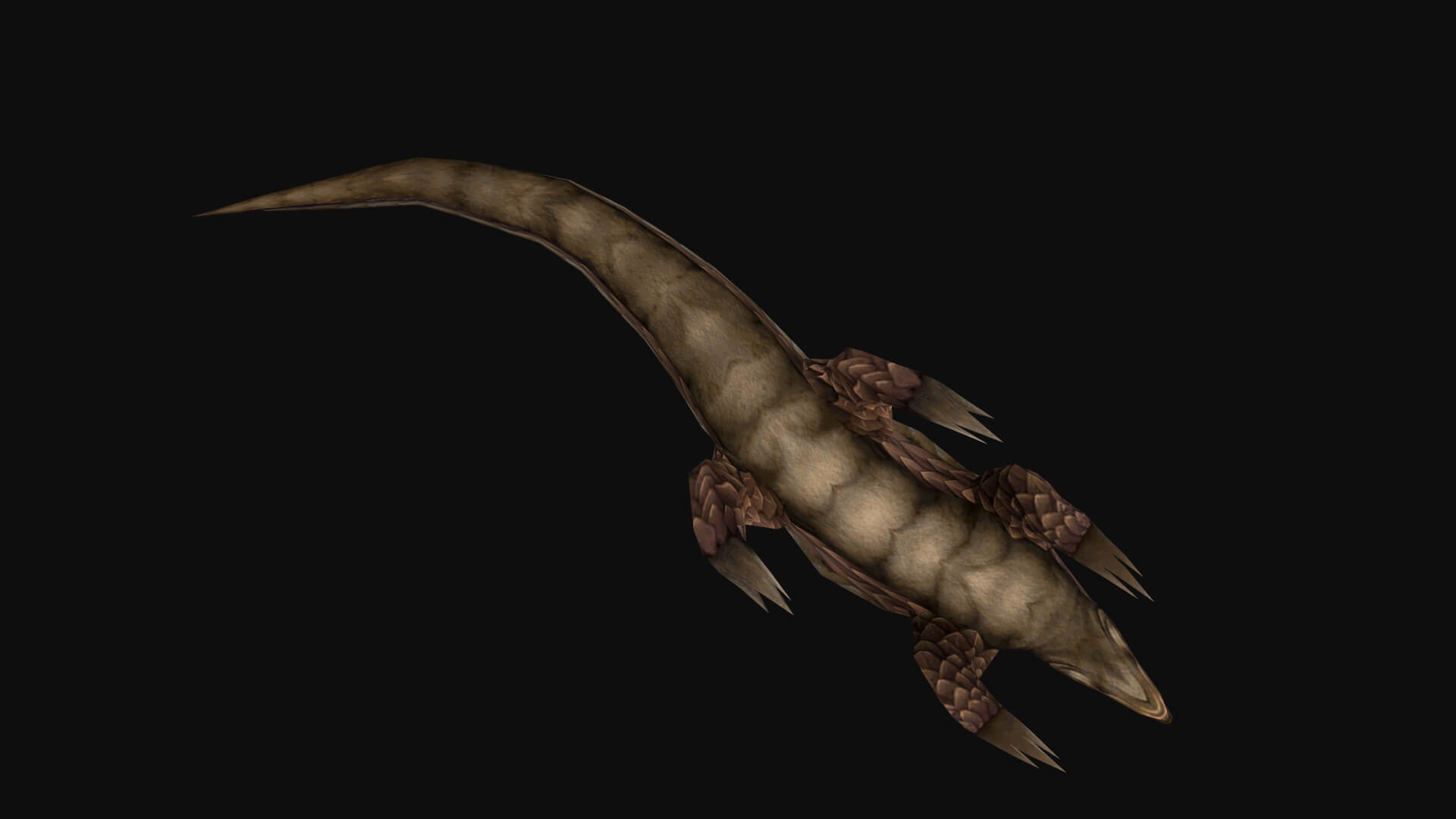 Animated Pangolin - 3D Model by cg-bob