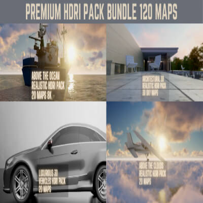 3D Artist and Freelancer HDRI Mega Pack by CG Choco