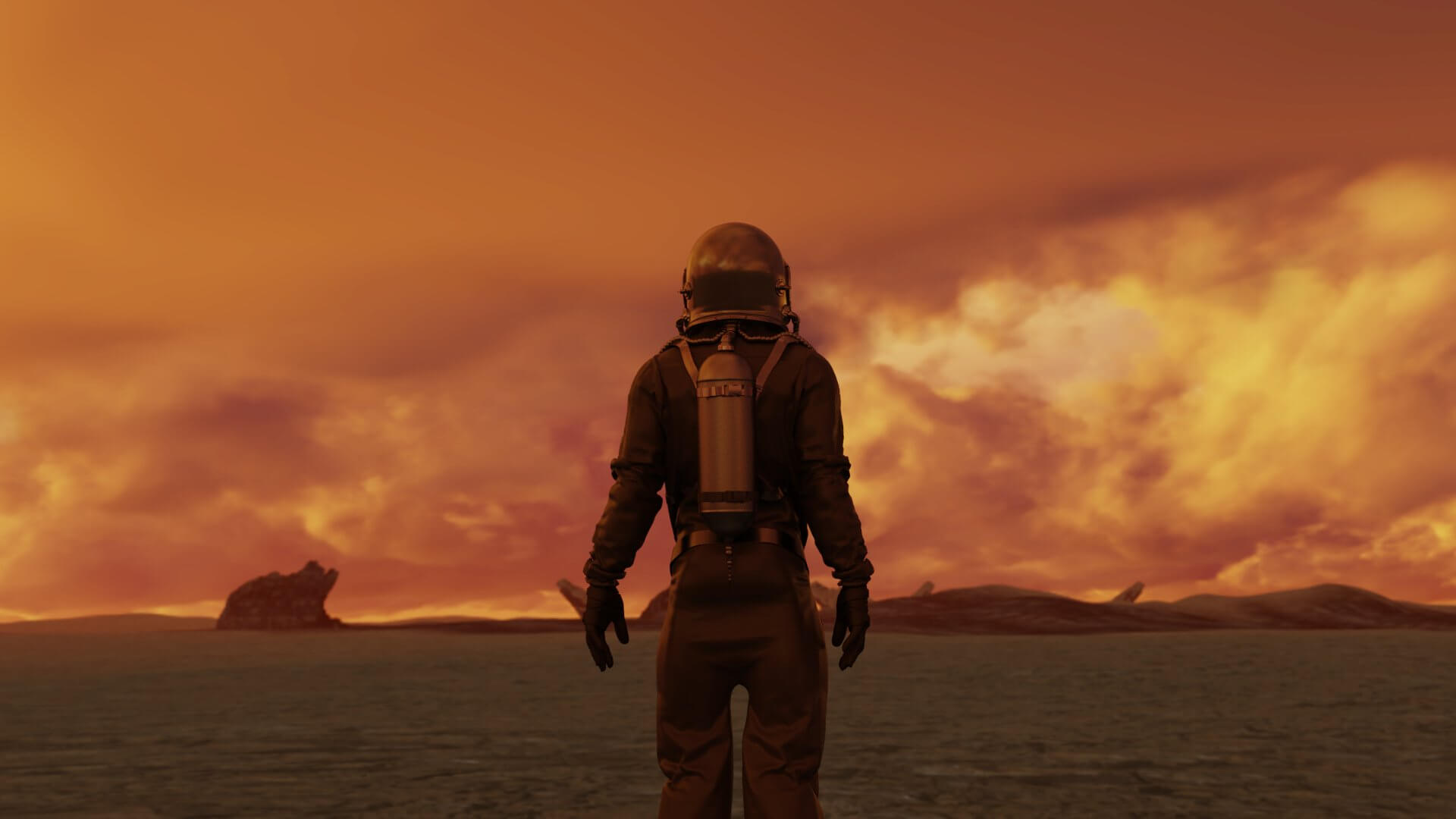 Alien Planet and Sky HDRI Pack 50 Maps 8K - HDR Image by CG Choco