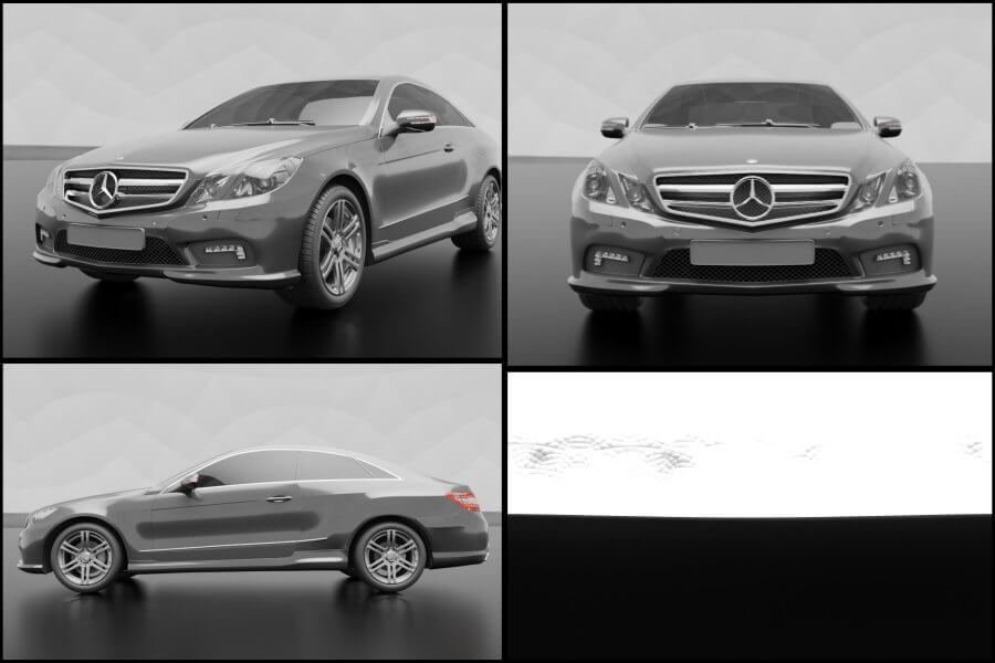 Luxurious Lighting Car Interior HDRI Pack - HDR Image by CG Choco