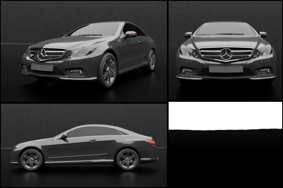 Luxurious Lighting Car Interior HDRI Pack - HDR Image by CG Choco