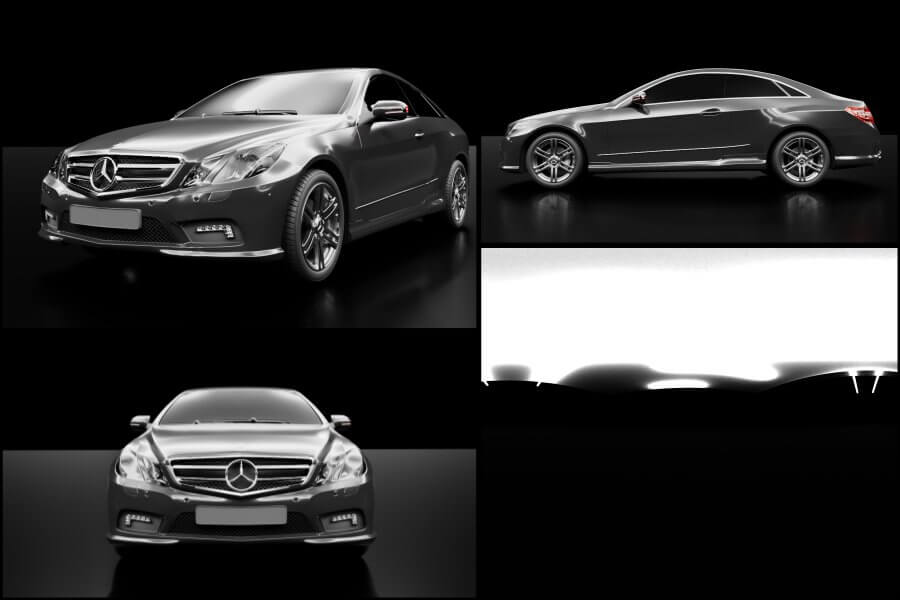 Luxurious Lighting Car Interior HDRI Pack - HDR Image by CG Choco