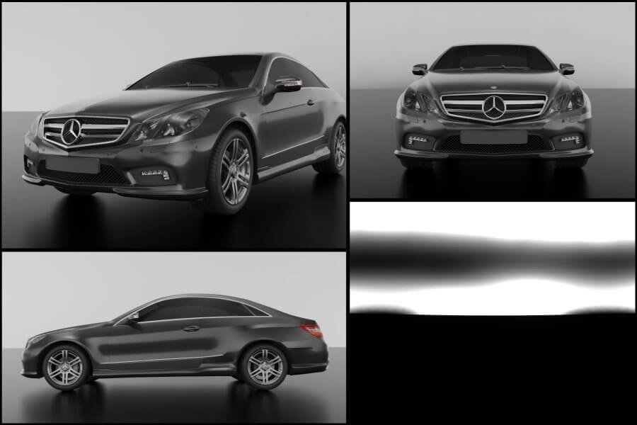 Luxurious Lighting Car Interior HDRI Pack - HDR Image by CG Choco