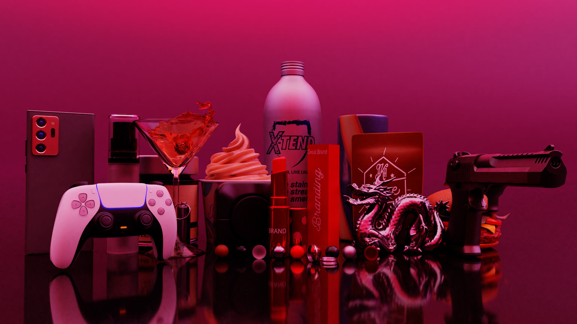 Products and Objects 3D Rendering HDRI Pack - HDR Image by CG Choco