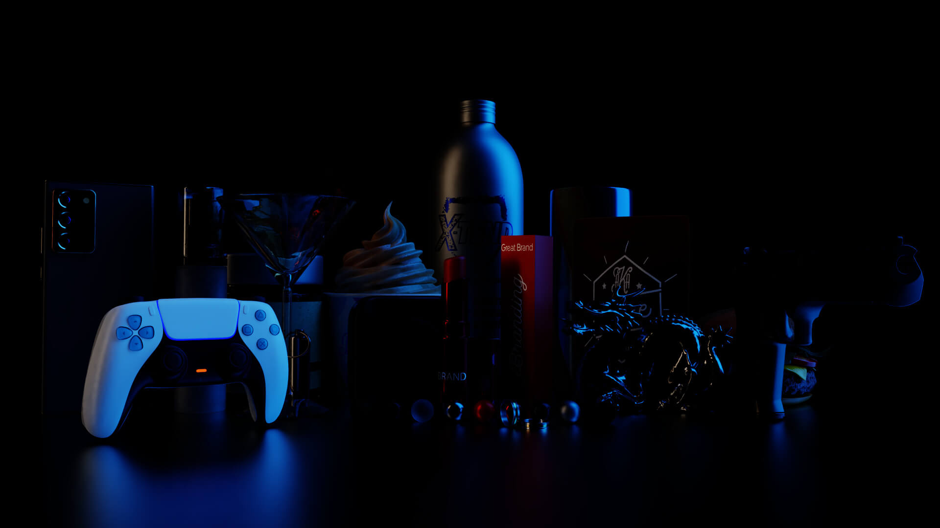 Products and Objects 3D Rendering HDRI Pack - HDR Image by CG Choco