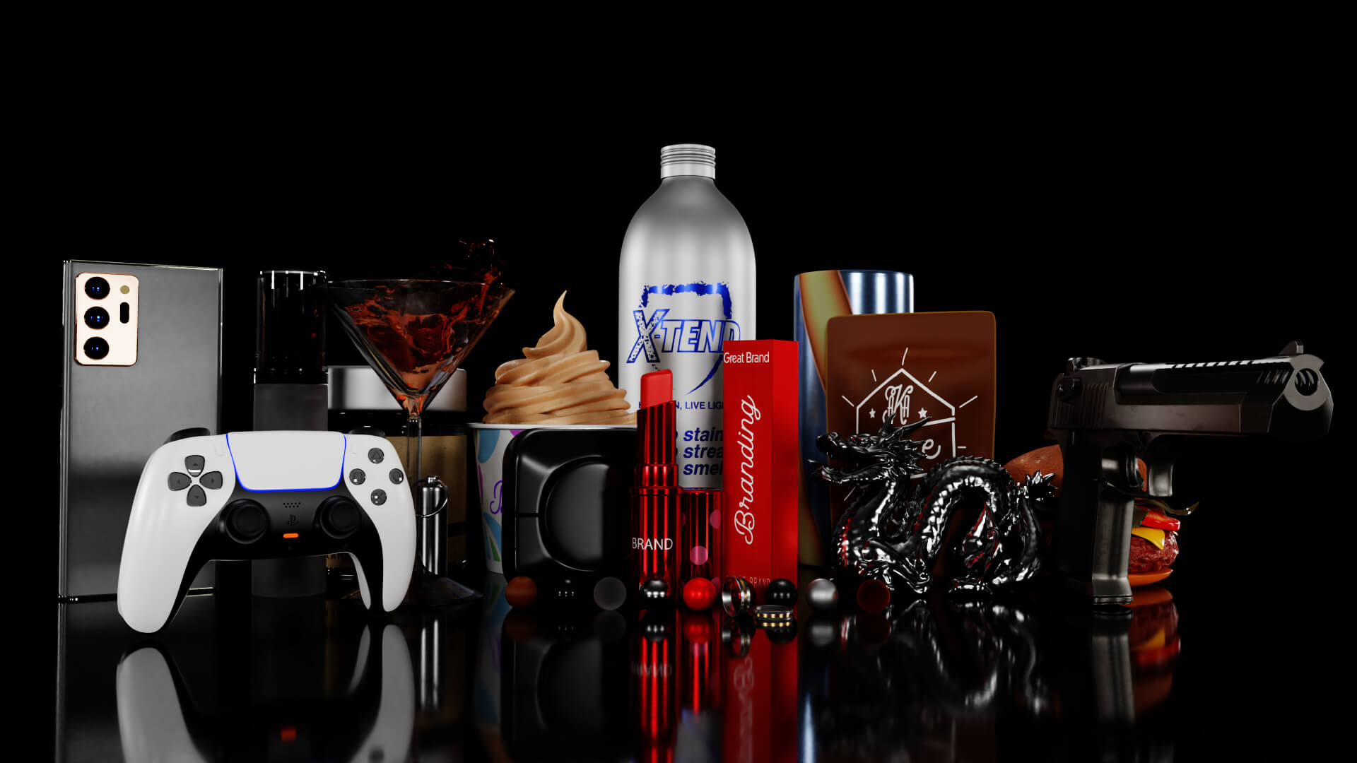 Products and Objects 3D Rendering HDRI Pack - HDR Image by CG Choco