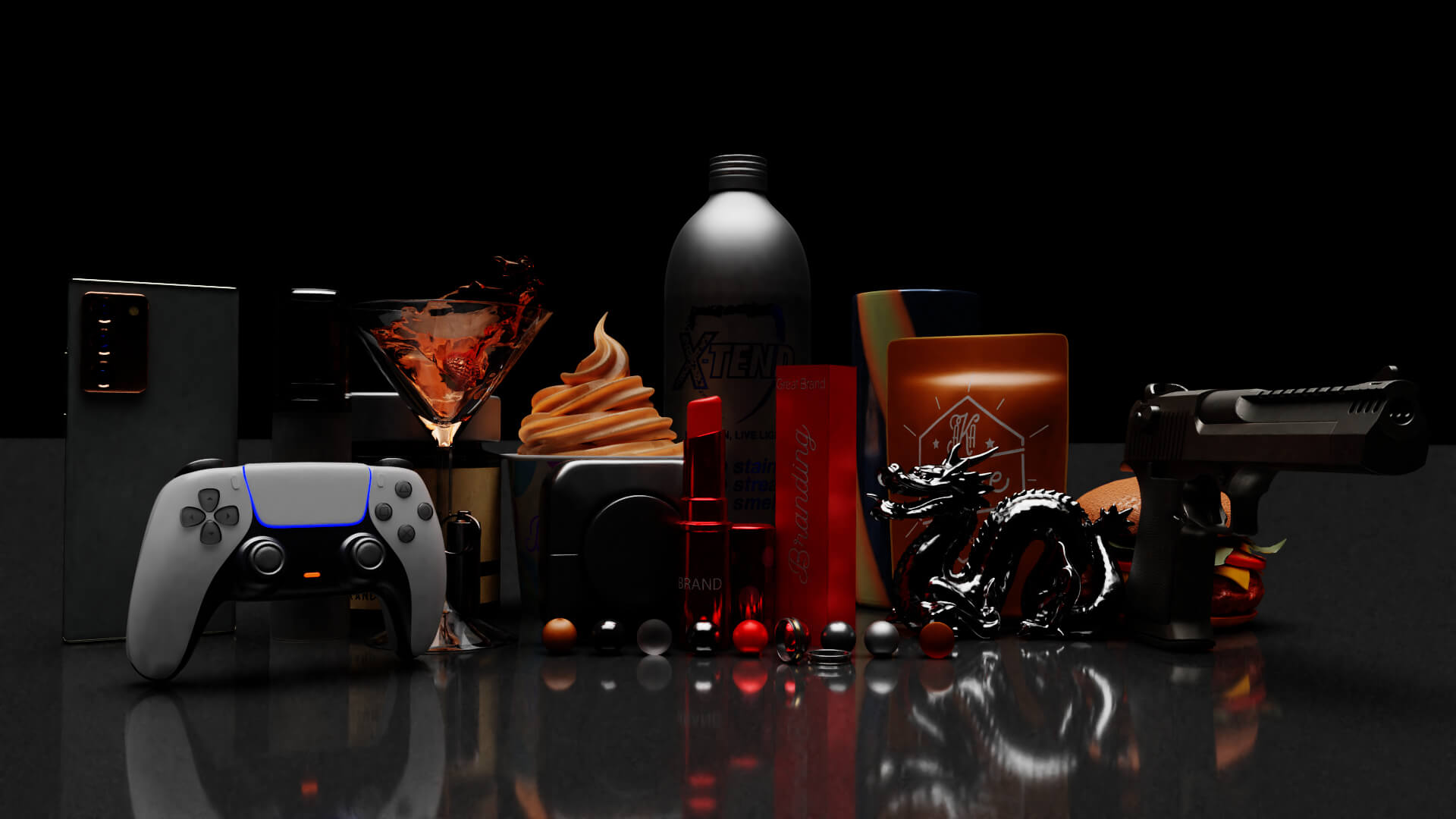 Products and Objects 3D Rendering HDRI Pack - HDR Image by CG Choco