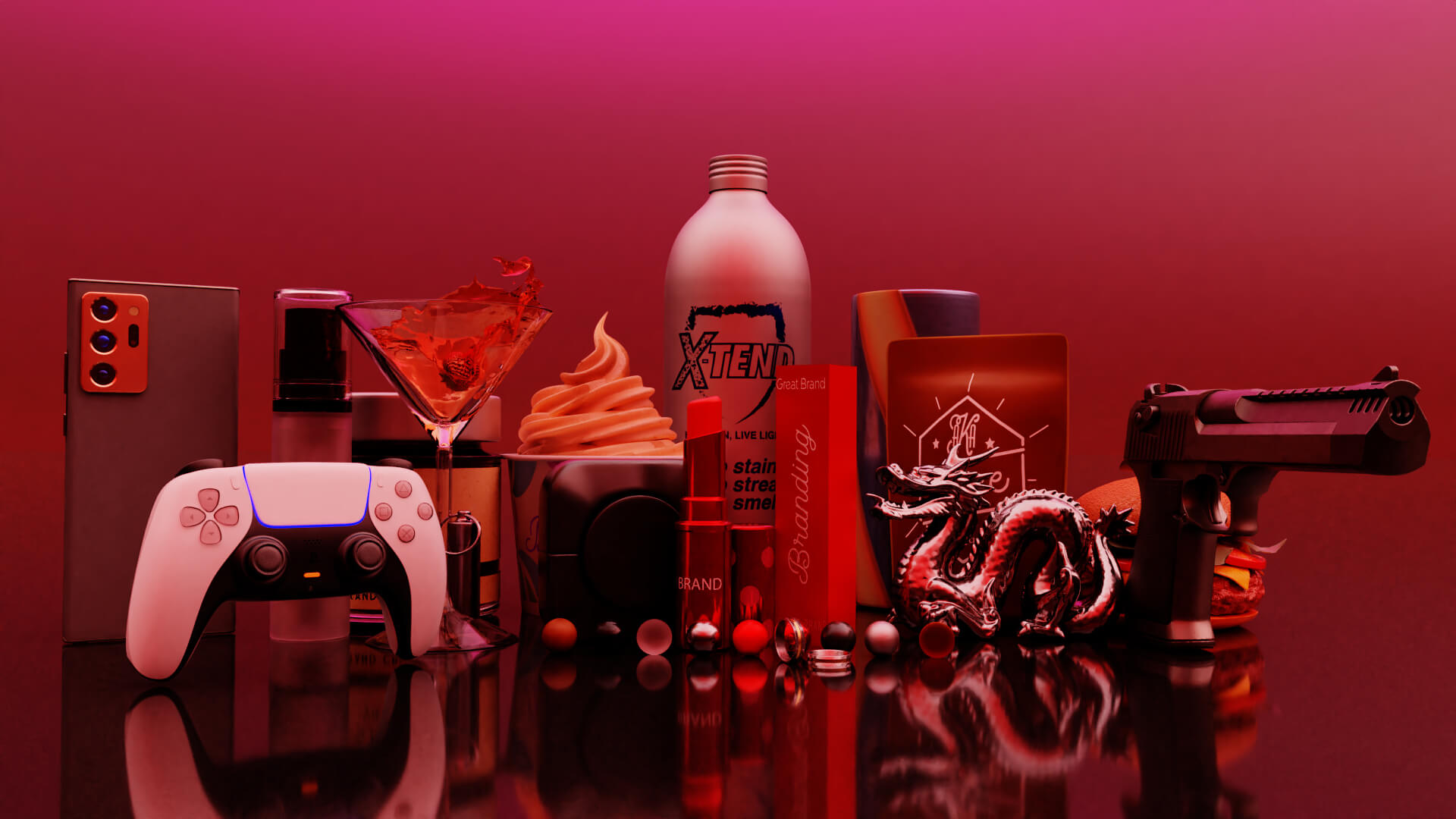 Products and Objects 3D Rendering HDRI Pack - HDR Image by CG Choco