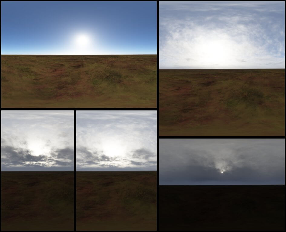 Realistic Time of Day Pack 4K HDRI - HDR Image by CG Choco