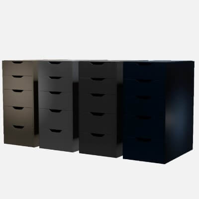 IKEA ALEX Drawer Unit - 3D Model by Cg Frostie