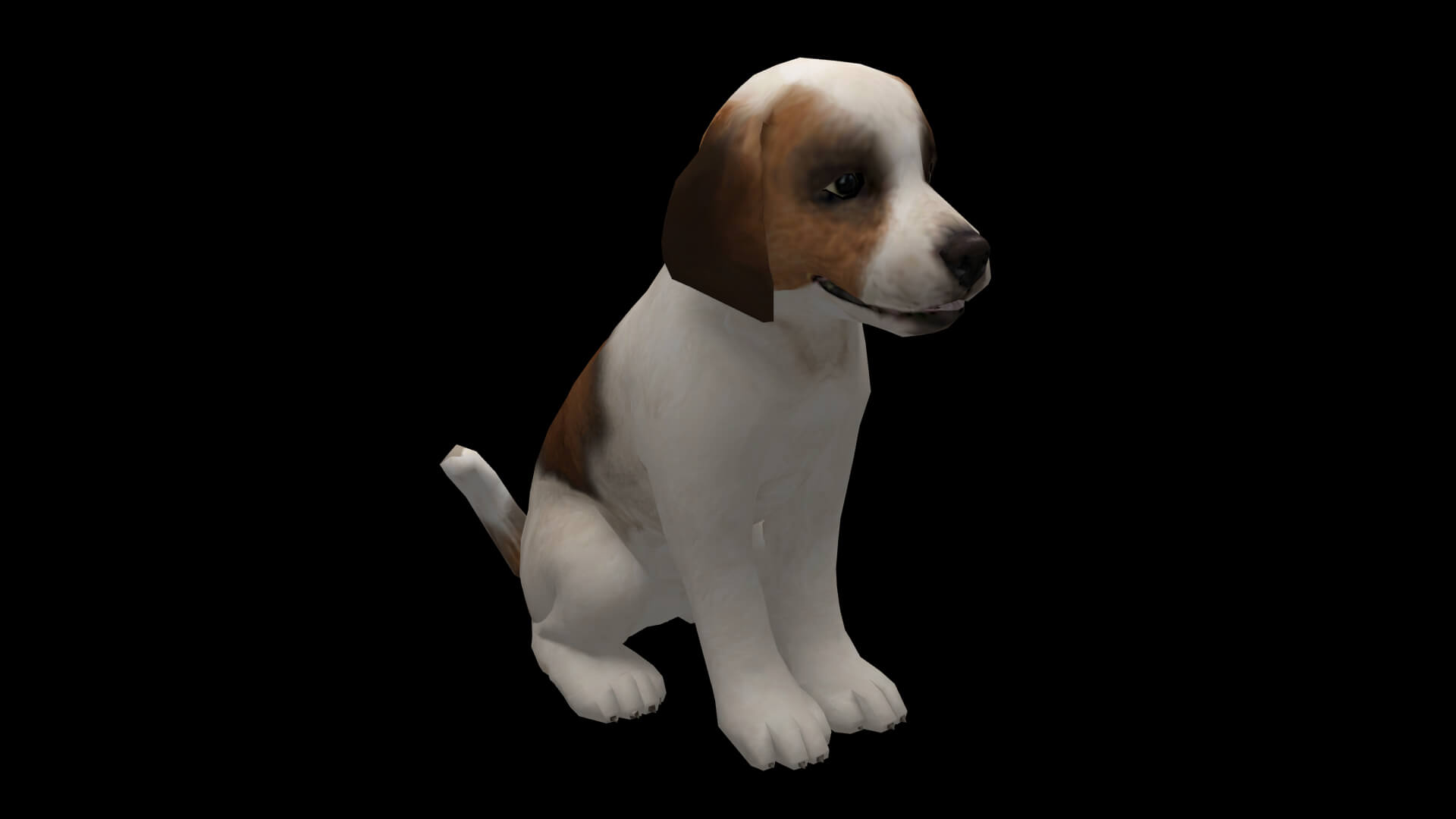 Animated Dog - 3D Model by cg-monster