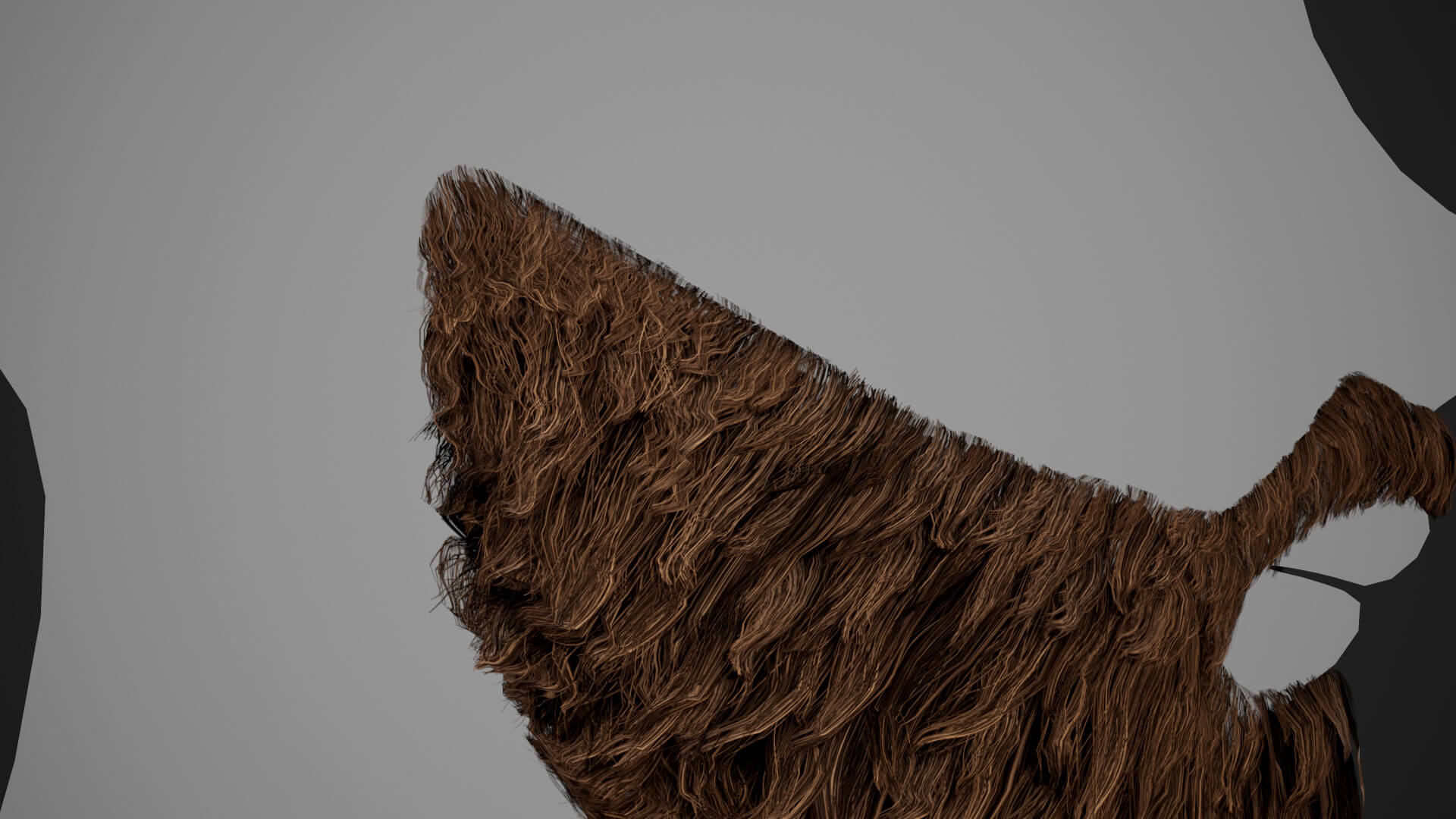 Facial Hair Cards Style 2 - Full Beard 2 3D Model by CG StudioX