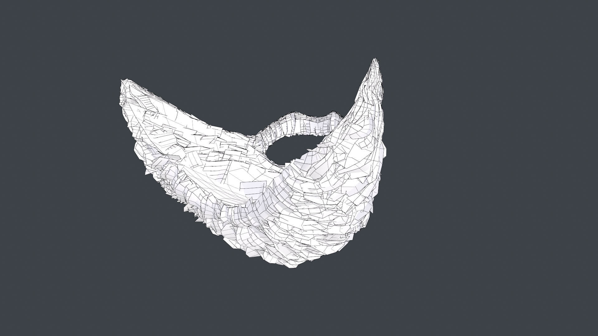 Facial Hair Cards Style 2 - Full Beard 2 3D Model by CG StudioX