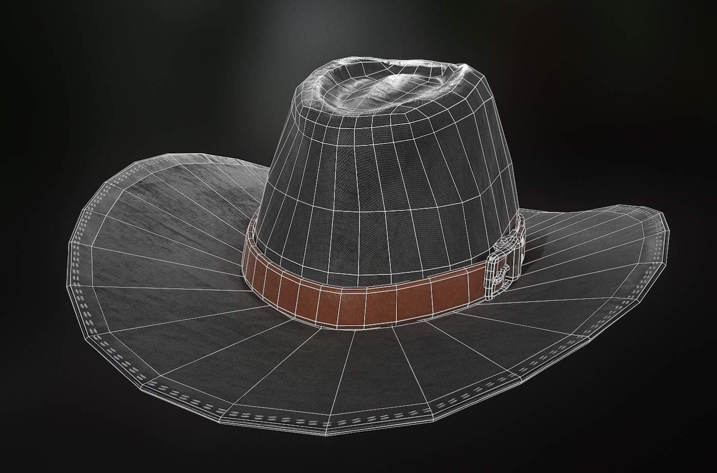 Cowboy Hat - 3D Model by CG StudioX