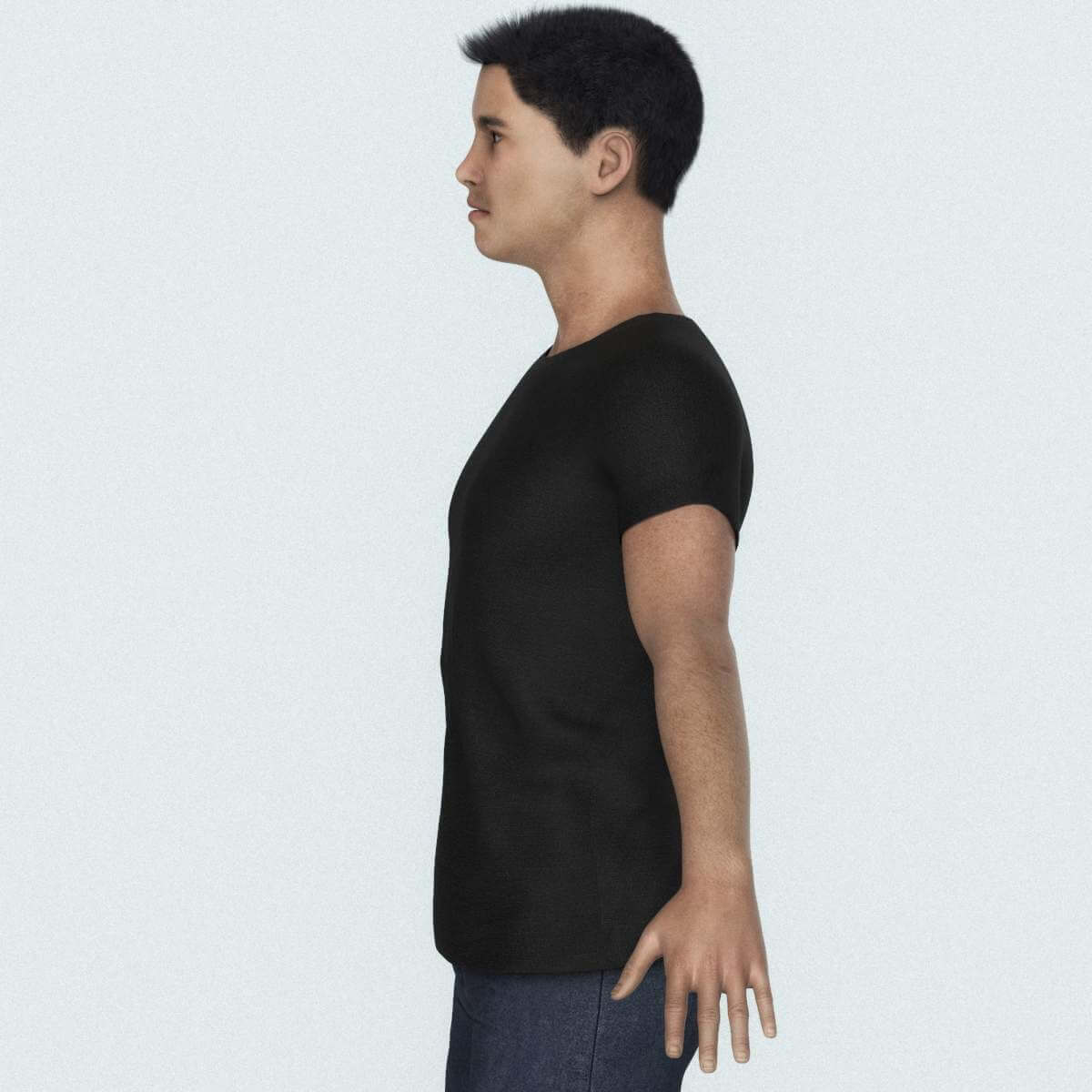 Young Handsome Man - 3D Model by cganimalworld