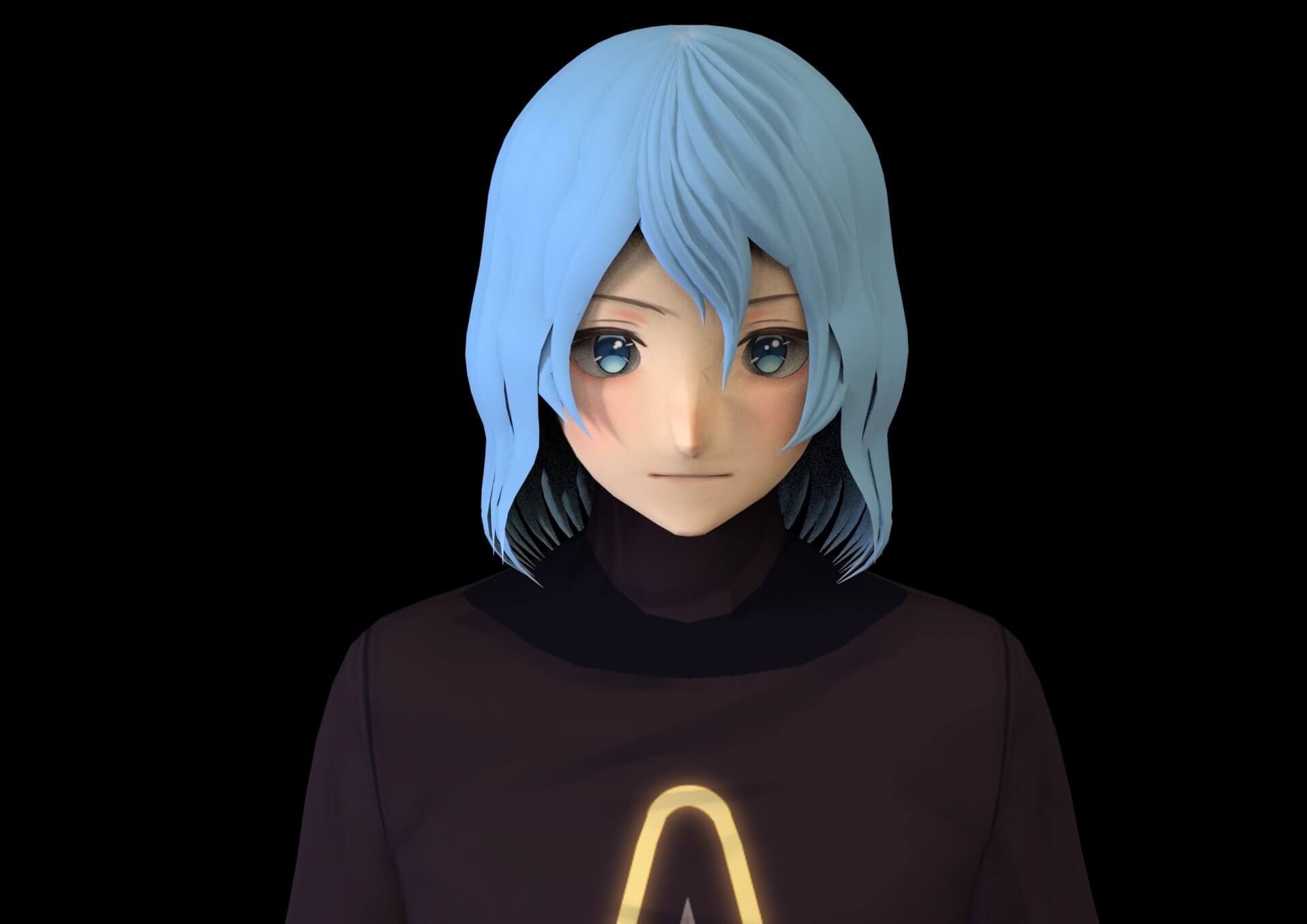 Anime Character C25 - 3D Model by CGAnime