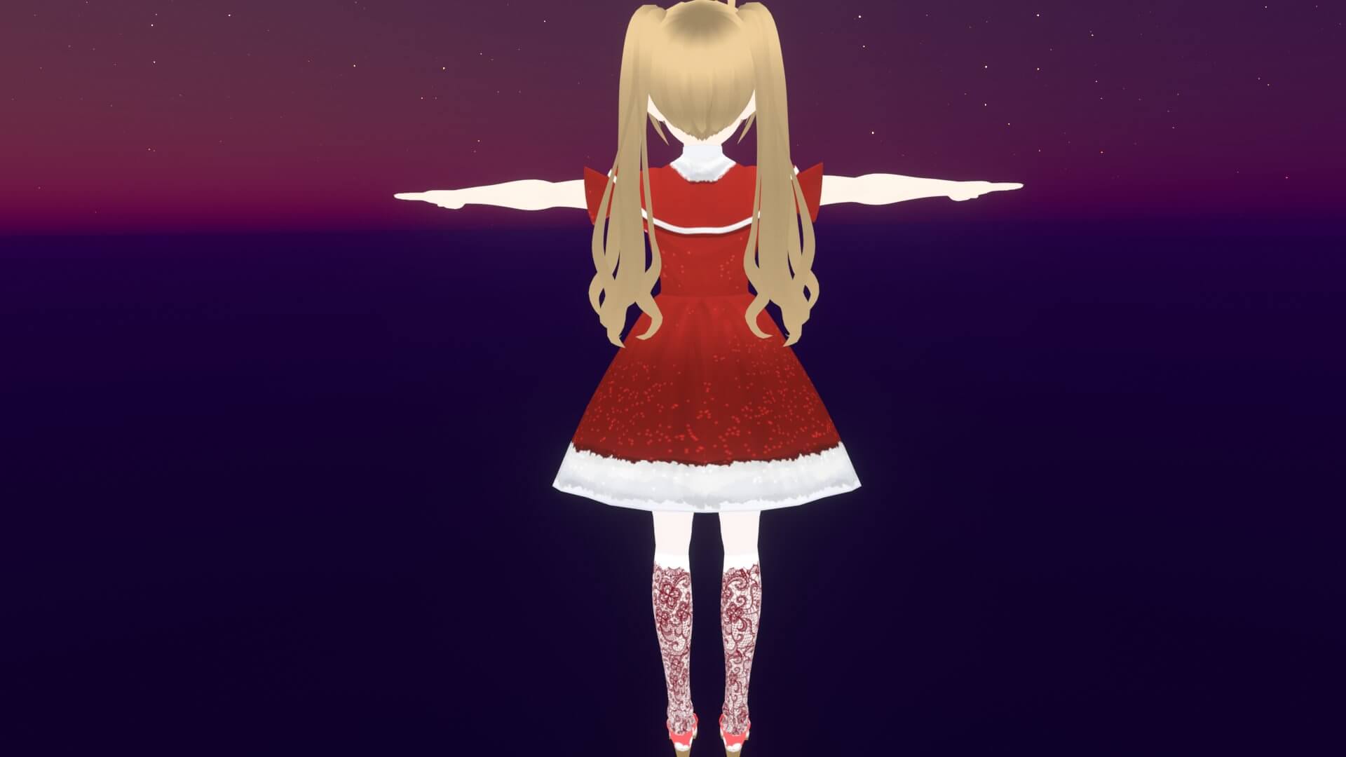 Cute Anime Girl Character - Amaya 3D Model by CGAnime