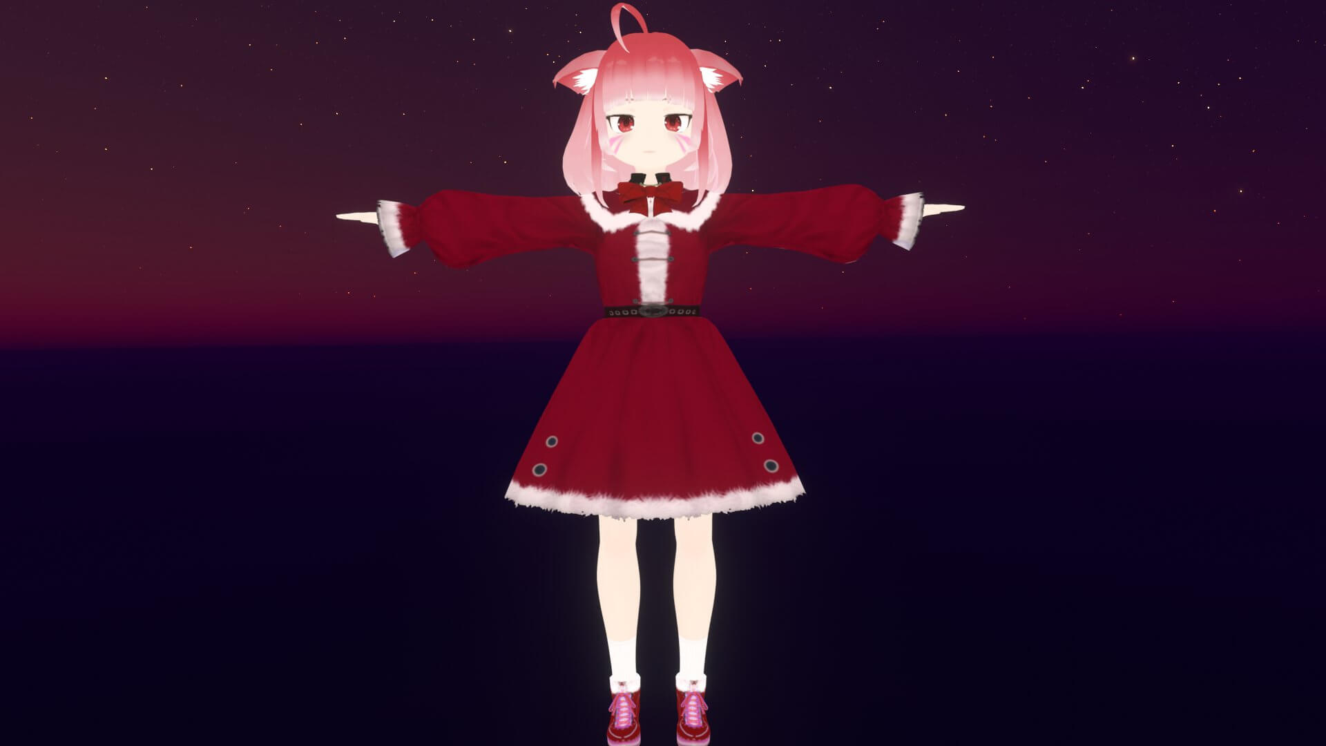 Cute Anime Girl Character - Yuko 3D Model by CGAnime