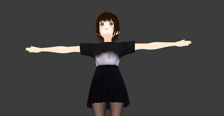 Anime Character Girl S20 - 3D Model by CGAnime