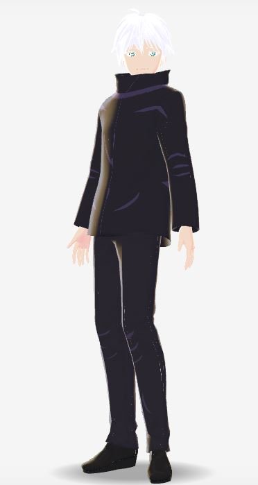 Gojo Satoru Tancute Anime Character - 3D Model by CGAnime