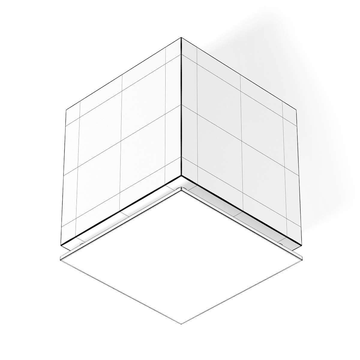 Cubic Clock - Free 3D Model by cgaxis