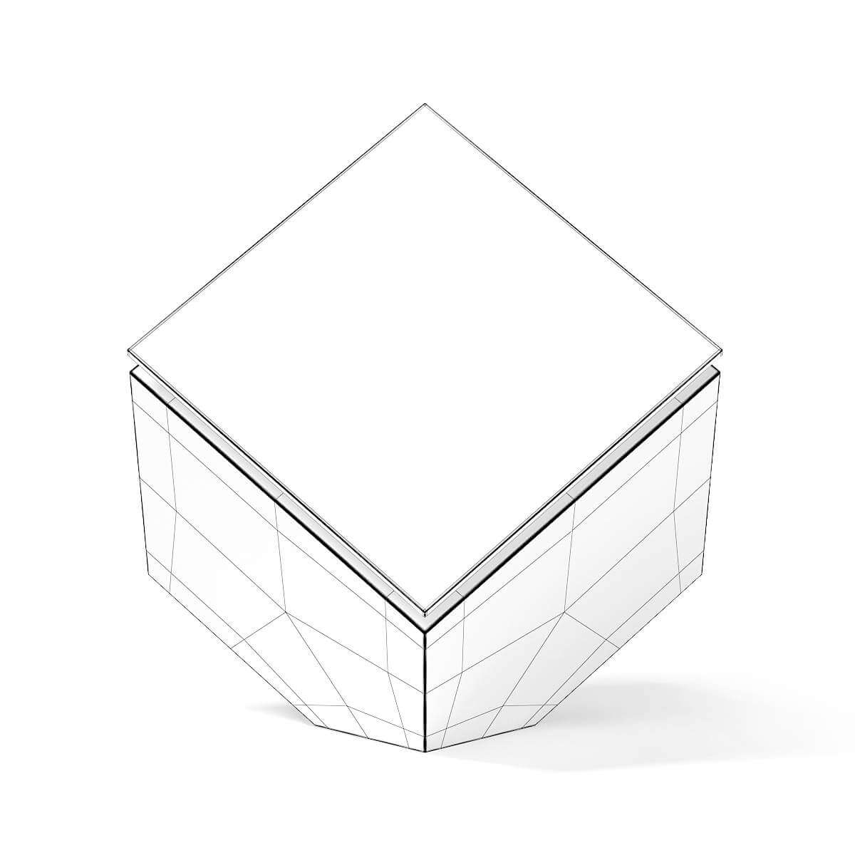 Cubic Clock - Free 3D Model by cgaxis
