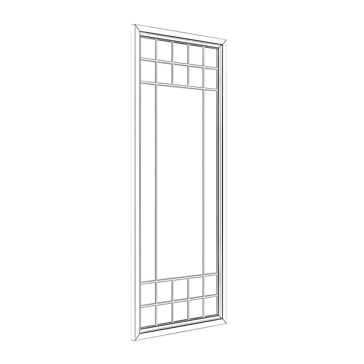 White Window - Free 3D Model by cgaxis